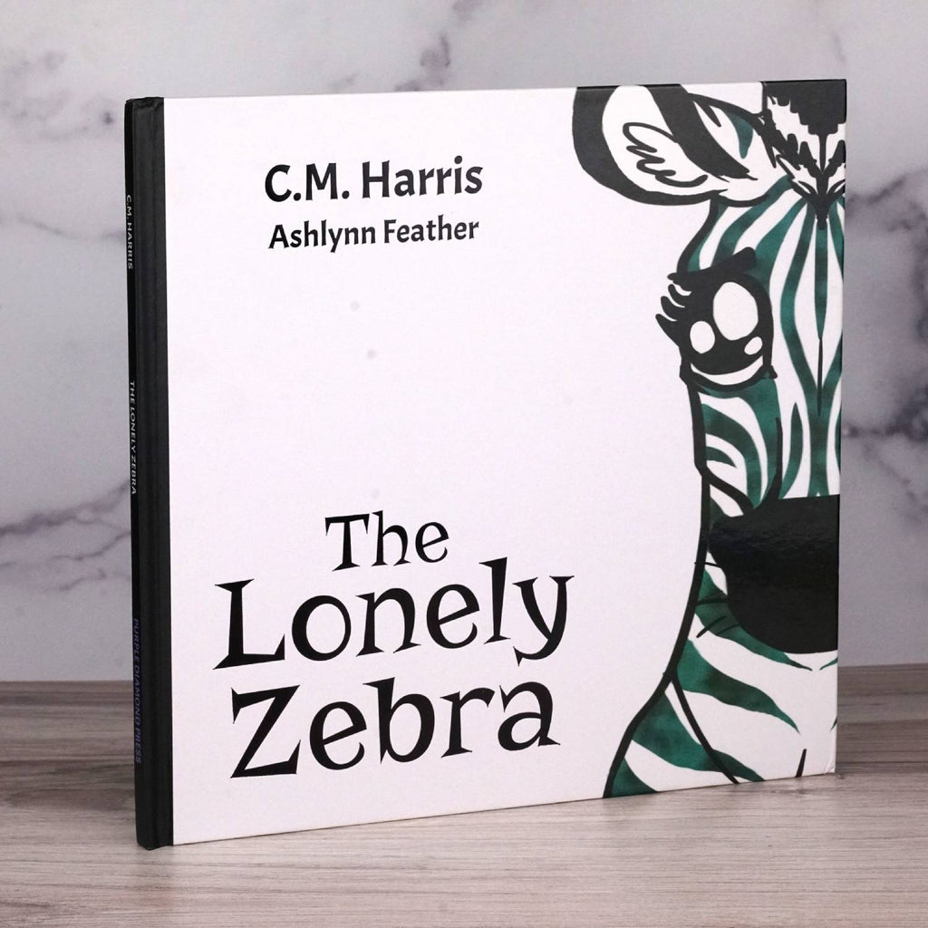 The Lonely Zebra | Children's Book by C.M. Harris – Purple Diamond Press